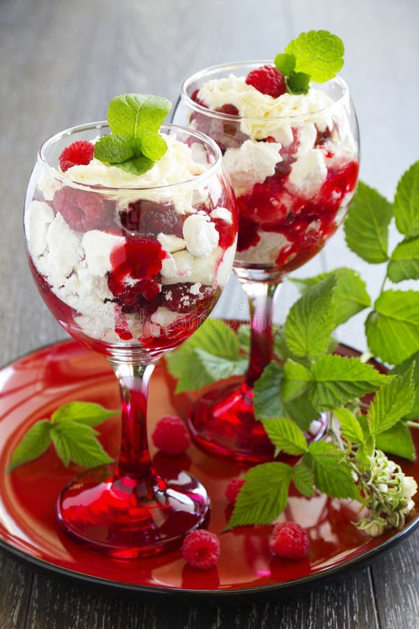 Eton mess stock image. Image of fruit, dessert, cream - 42047973