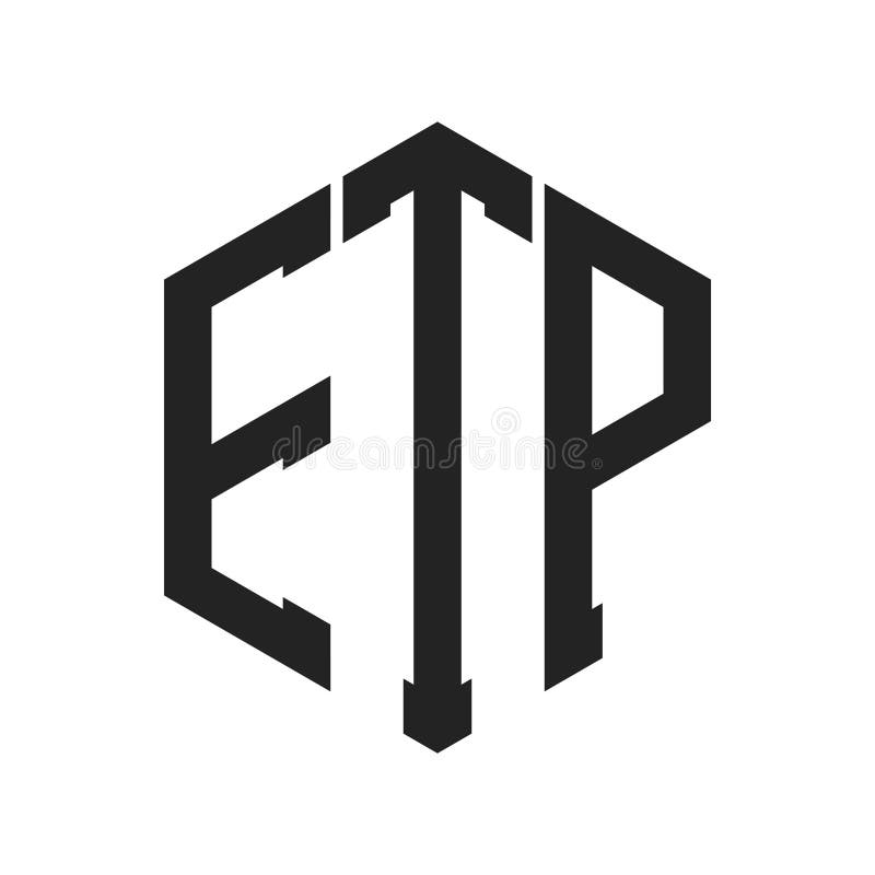 ETP Logo Design. Initial Letter ETP Monogram Logo Using Hexagon Shape ...