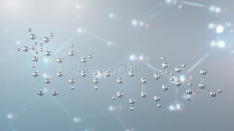 Etrasimod Molecular Structure, 3d Model Molecule, Velsipity, Structural ...