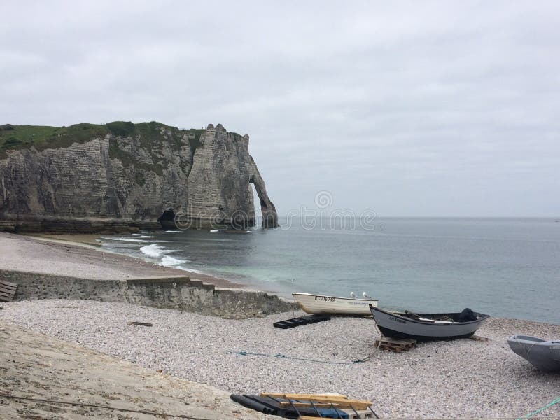 Etretat editorial photography. Image of beach, etretat - 109143747