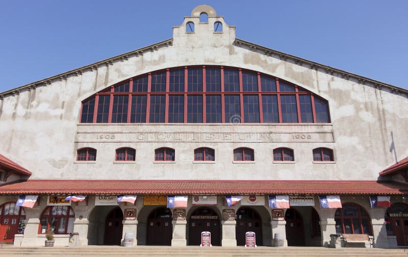 Cowtown Coliseum in Ft Worth Texas Redaktionell Bild - Bild av foto ...