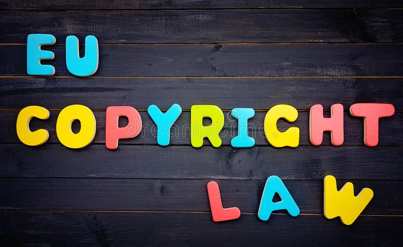 EU Copyright Reform on Digital Single Market - Concept Stock Image ...