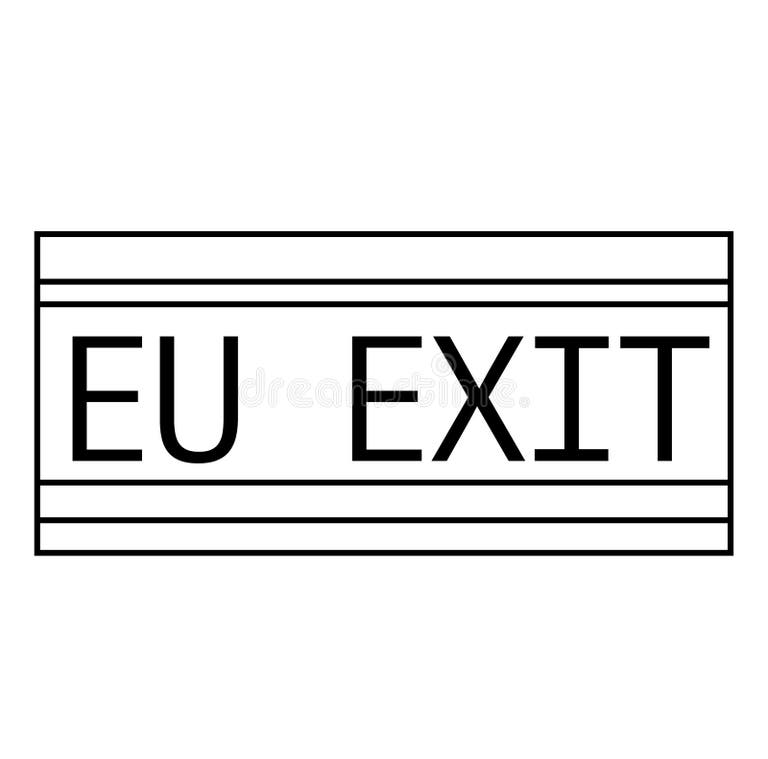 Exit Stickers Stock Illustrations – 206 Exit Stickers Stock ...