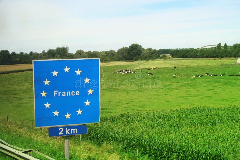 EU France board sign stock image. Image of board, community - 21057923