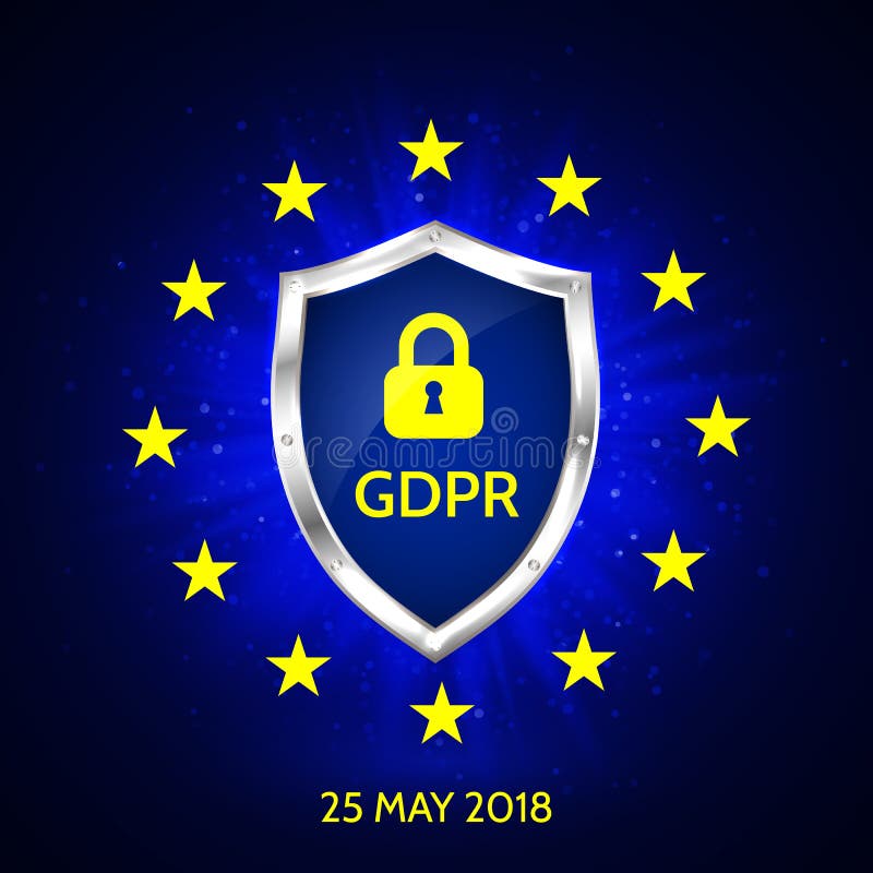 EU General Data Protection Regulation. Eu Gdpr Vector Illustration ...