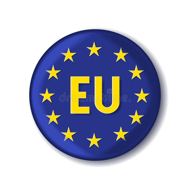 EU logo stock vector. Illustration of vector, flaf, icon - 197500250