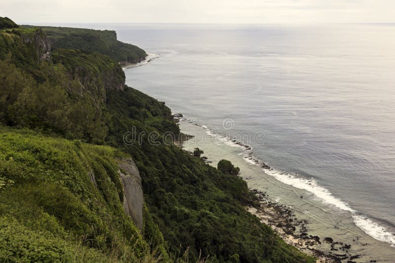 Eua island in Tonga stock photo. Image of hill, green - 49180522