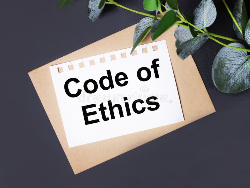 Eucalyptus Leaves, an Envelope and a White Card with the Text CODE of ...