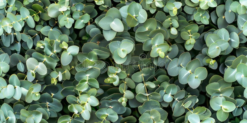 Eucalyptus Seamless Floral Background. Repeating Nature Pattern Stock ...