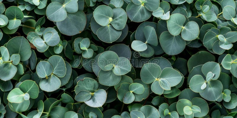 Eucalyptus Seamless Floral Background. Repeating Nature Pattern Stock ...