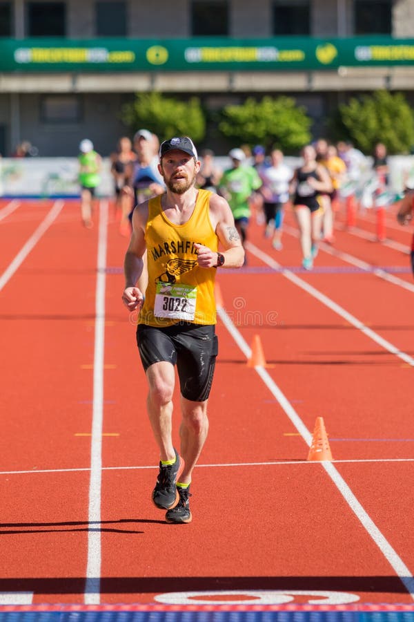 Approaching Finish Line Runner Stock Photos - Free & Royalty-Free Stock ...