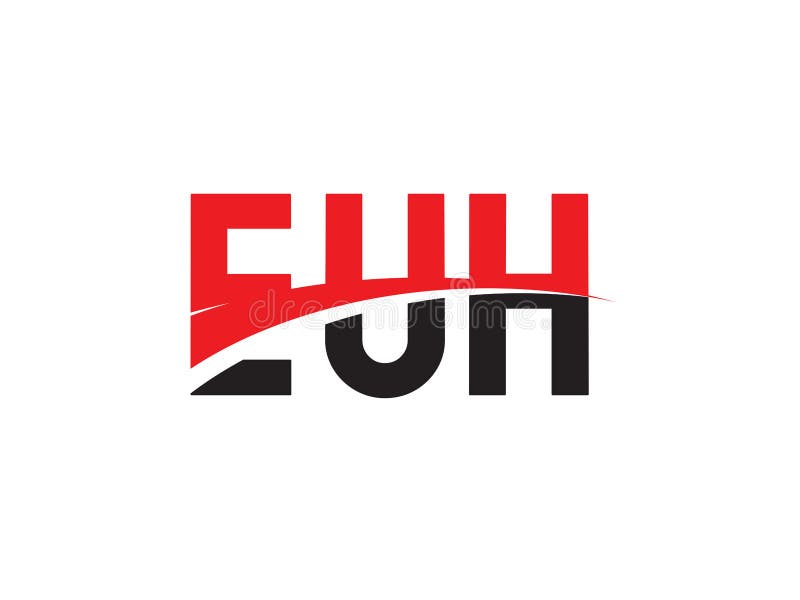 EUH Letter Initial Logo Design Vector Illustration Stock Vector ...