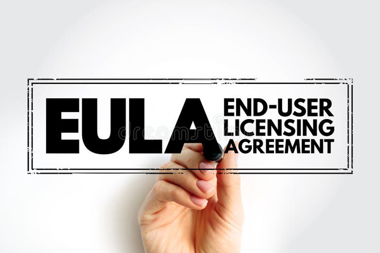 EULA - End User Licensing Agreement is a Legal Contract Entered into ...