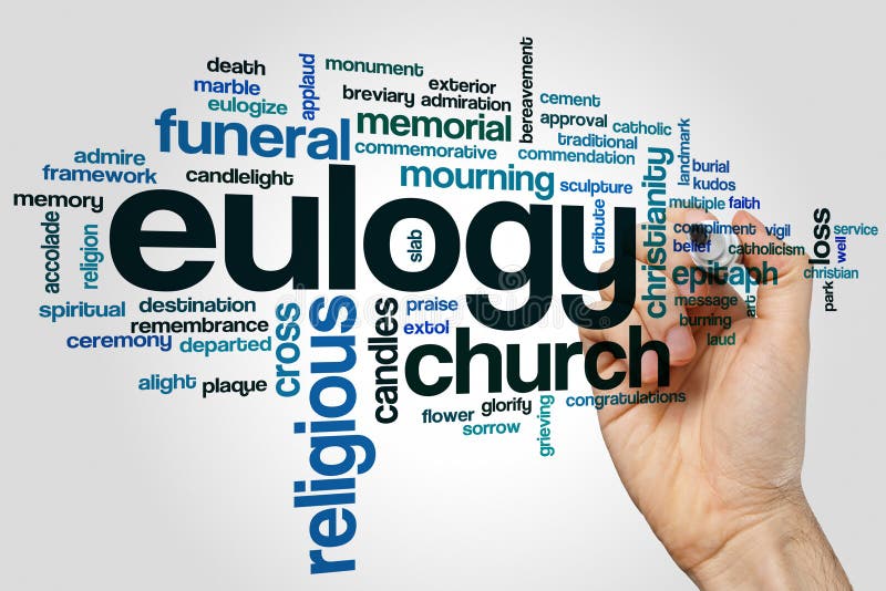 Eulogy Word Cloud Stock Illustrations – 1 Eulogy Word Cloud Stock ...