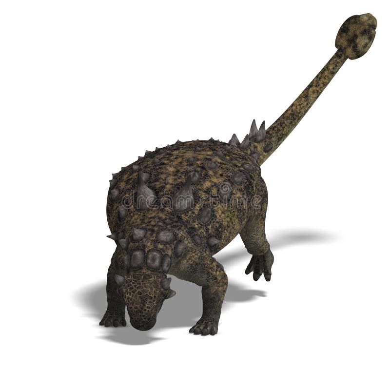 Euoplocephalus stock illustration. Illustration of canada - 83667588