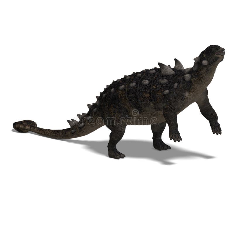 Euoplocephalus stock illustration. Illustration of canada - 83667588