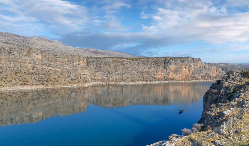 Euphrates river in Turkey stock image. Image of karasu - 238204851