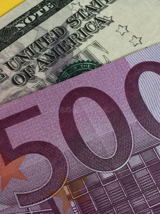 EUR/USD banknotes stock image. Image of european, pair - 92093081