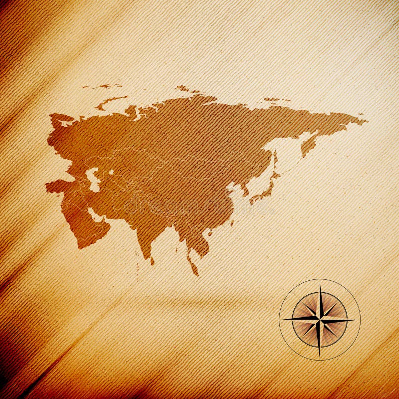 Eurasia Map, Wooden Design Background, Vector Stock Vector ... Eurasia Map, Wooden Design Background, Vector Stock Vector ...
