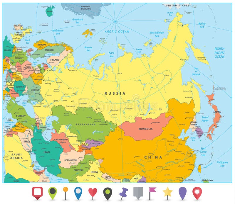 Eurasia Map. Flat Simple Black Design Stock Illustration - Illustration ... Eurasia Map. Flat Simple Black Design Stock Illustration - Illustration ...