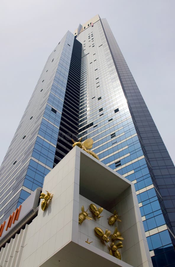 Eureka Tower Melbourne stock image. Image of deck, detail - 19479515