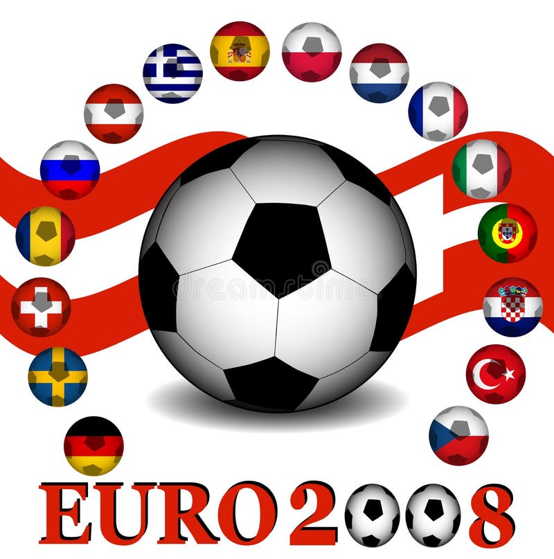Logo of the 2016 UEFA European Championship in France Editorial ...