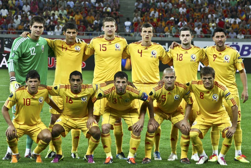 Romanian National Team editorial stock image. Image of football - 27724789