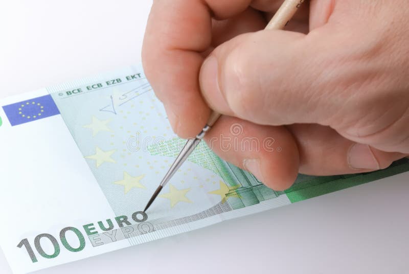 Euro stock image. Image of drawing, commercial, activity - 6987551