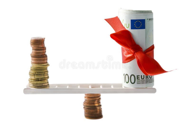 Rolled Euro Banknotes Several Thousand.Free Space for Your Economic ...