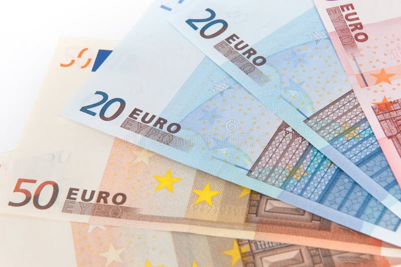 Euro Bank Notes stock photo. Image of financial, euro - 32035026