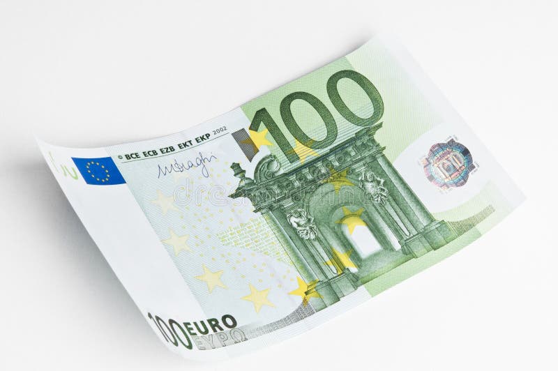 Euro bankbiljet 100 stock foto. Afbeelding bestaande uit document - 3170360