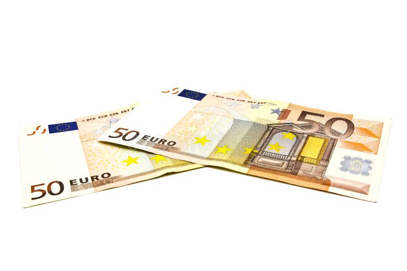 Euro Bankbiljet vijftig stock foto. Image of rijkdom - 81882748