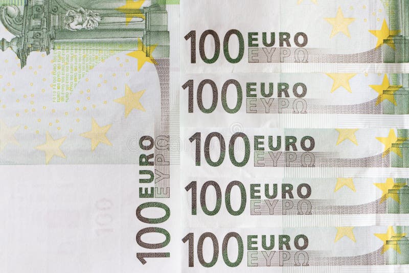Euro Banknote. Euro Currency Bills Stock Photo - Image of business ...