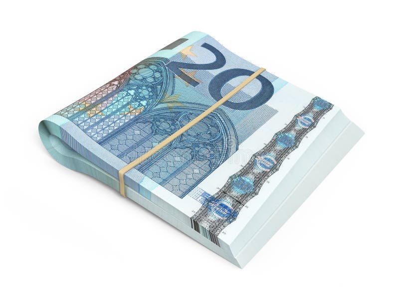 20 euro banknote stock illustration. Illustration of bank - 83324741