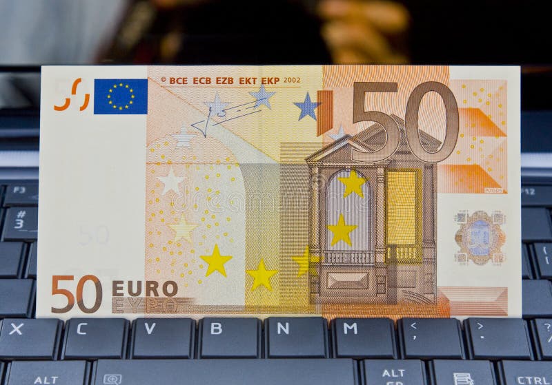 543 Euro Banknote Laptop Keyboard Stock Photos - Free & Royalty-Free ...