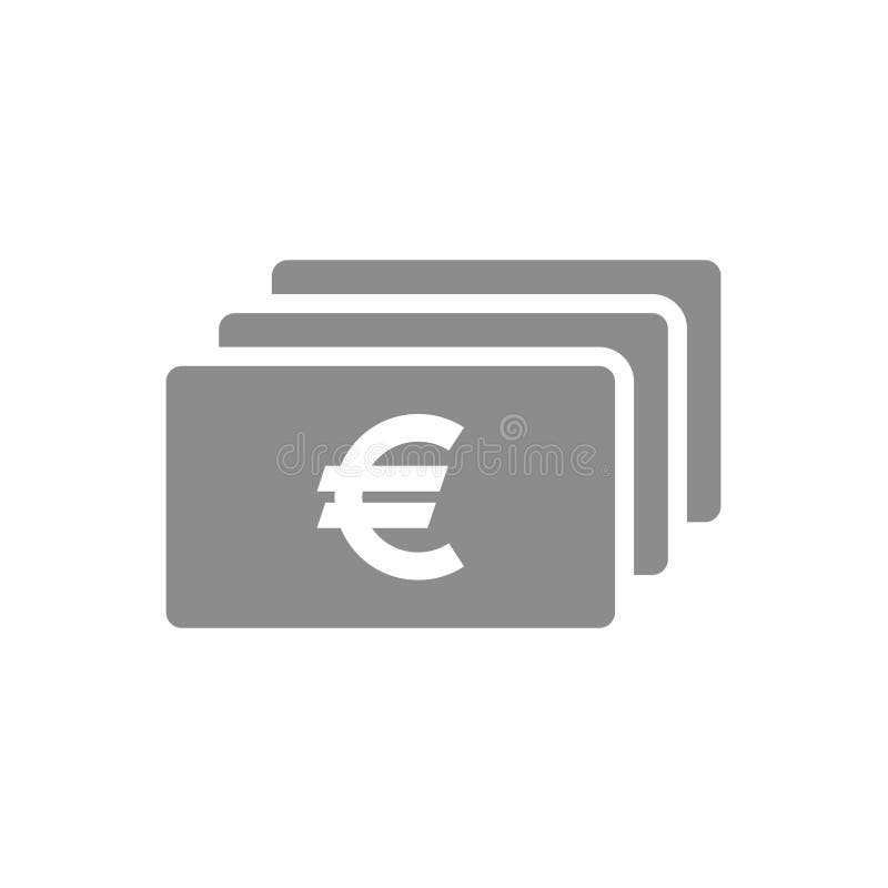 50 Euro Banknote Stack 3d Illustration Stock Illustration ...