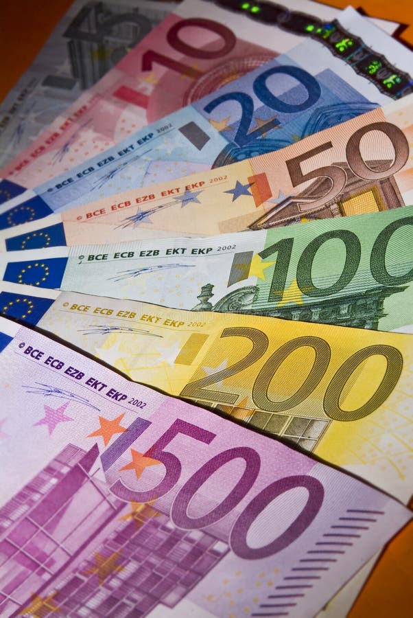 Euro banknotes stock photo. Image of europe, paper, concept - 19757382