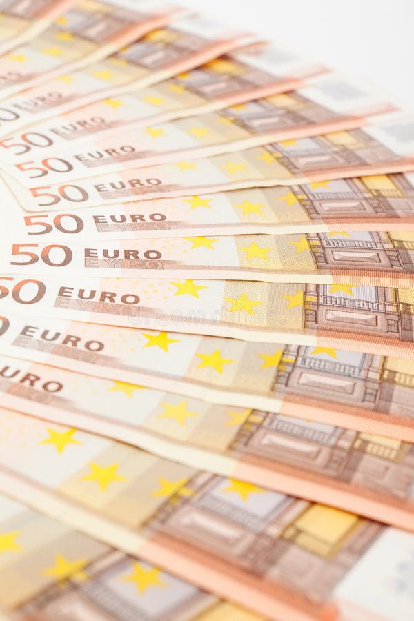 Euro banknotes stock image. Image of earnings, income - 25100121