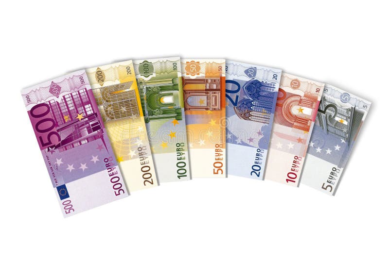 Euro banknotes stock image. Image of change, indigent - 4872323