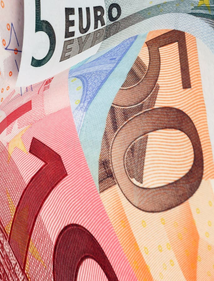 Euro Banknotes stock image. Image of abstract, business - 5997805