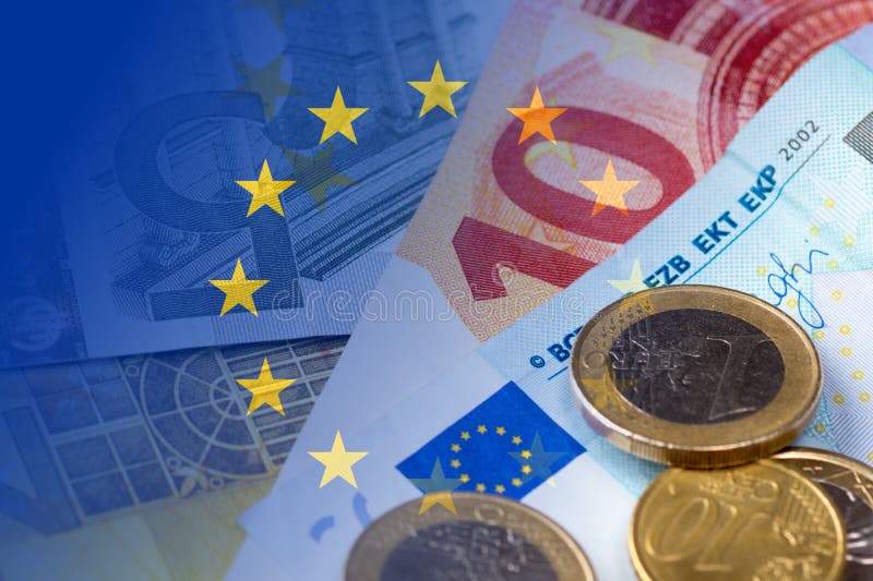 Euro Money.Euro Flag.Euro Currency Stock Image - Image of european ...