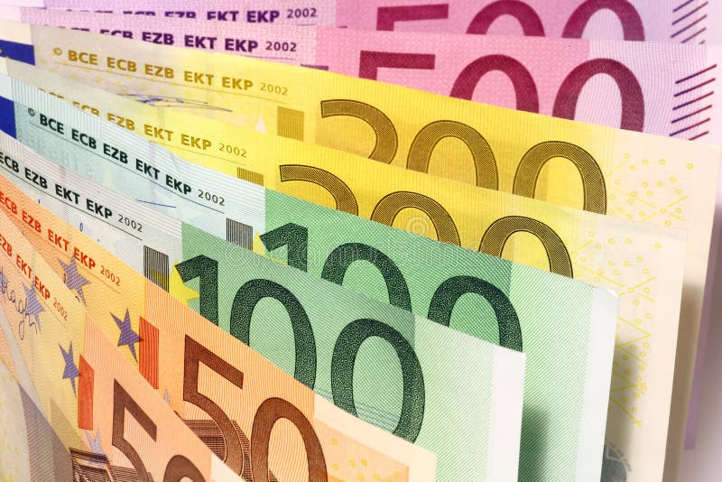 Euro banknotes stock photo. Image of business, paper - 49274726