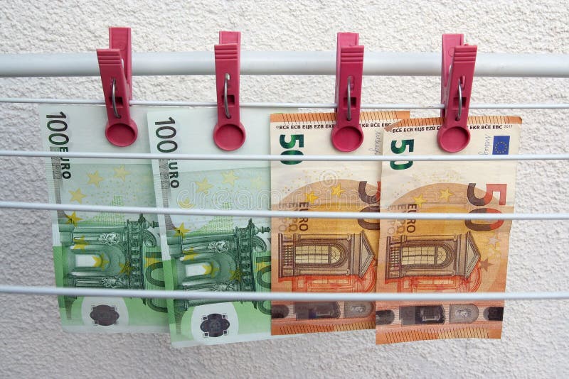 Banknotes Washing Line Stock Images - Download 101 Royalty Free Photos