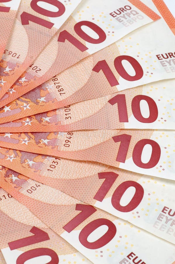 Euro Banknotes in Black Wallet Stock Photo - Image of monetize, credit ...