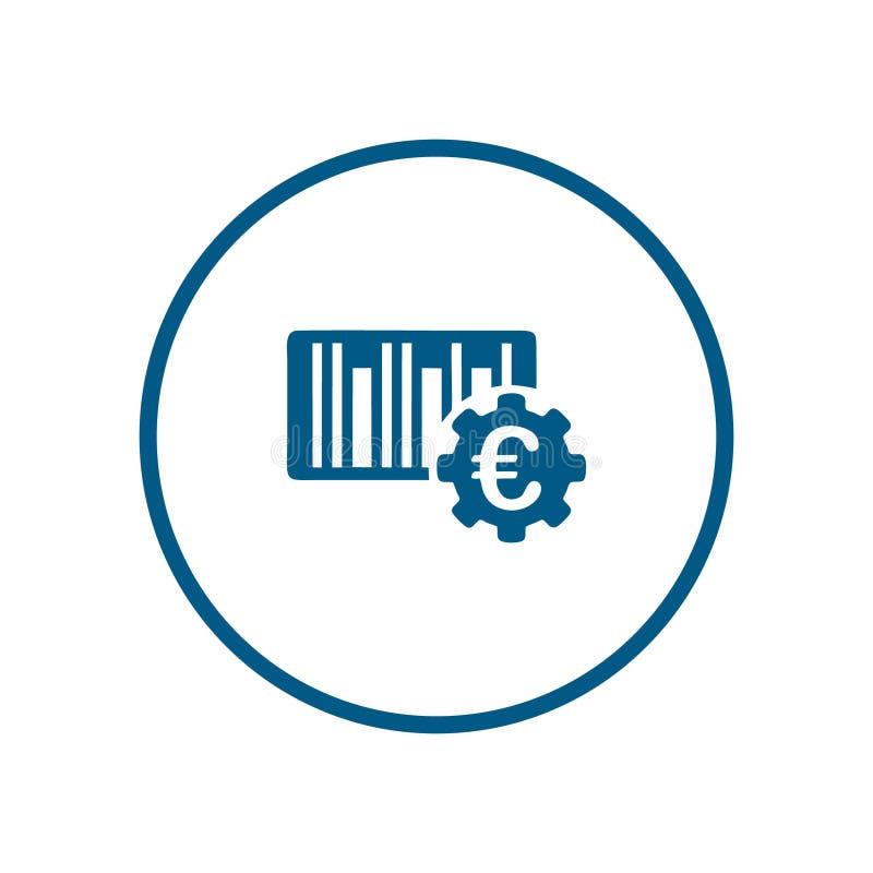 Euro Business Finance Logo Icon Template Stock Vector - Illustration of ...