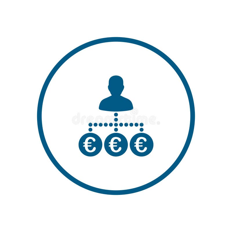 Euro Business Finance Logo Icon Template Stock Vector - Illustration of ...