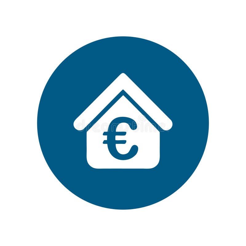 Euro Business Finance Logo Icon Template Stock Vector - Illustration of ...