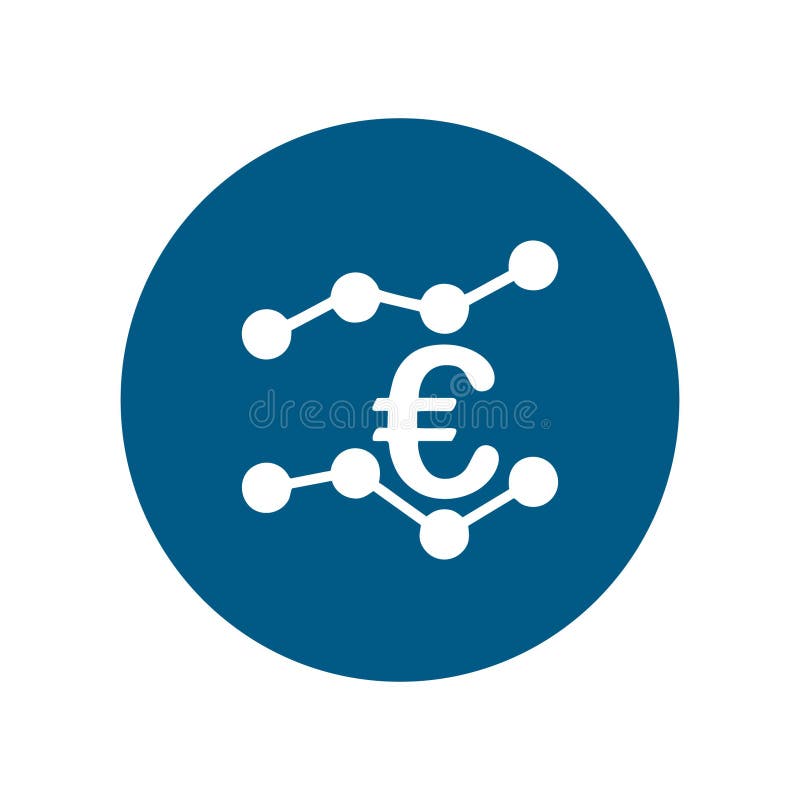 Euro Business Finance Logo Icon Template Stock Vector - Illustration of ...