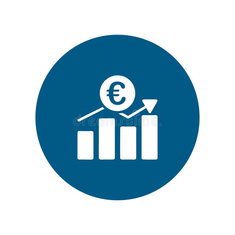 Euro Business Finance Logo Icon Template Stock Vector - Illustration of ...