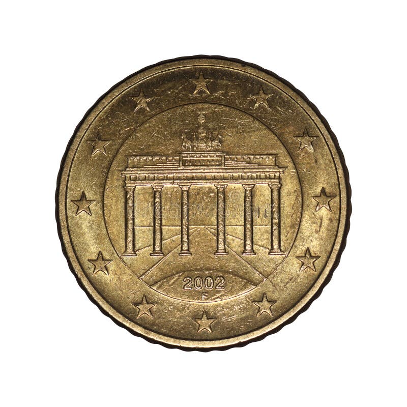 One Euro Cent from 2002 with a Globe Stock Image - Image of europe ...